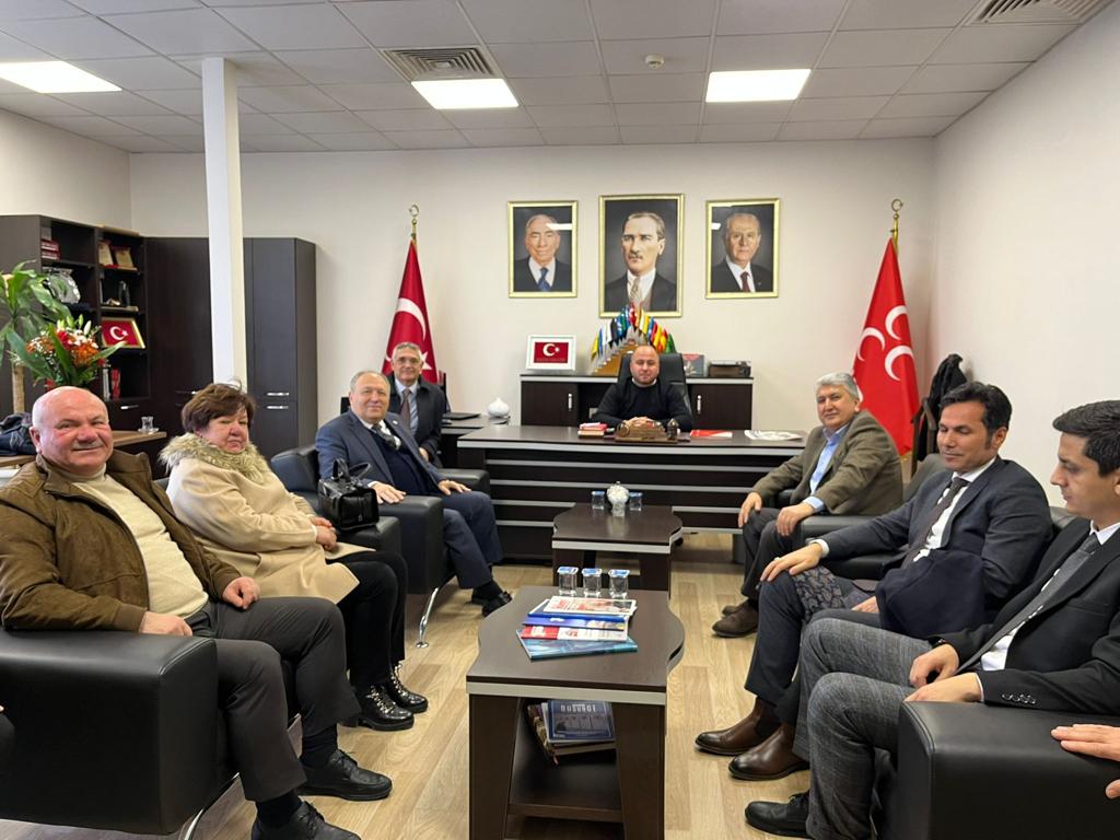 MHP İlçe Başkanı Zafer Yalçın’a Nezaket Ziyaretinde Bulunuldu – Silivri ...